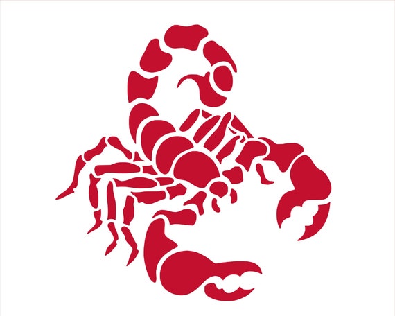 Scorpio Zodiac Premium Waterproof Vinyl Decal Stickers for - Etsy