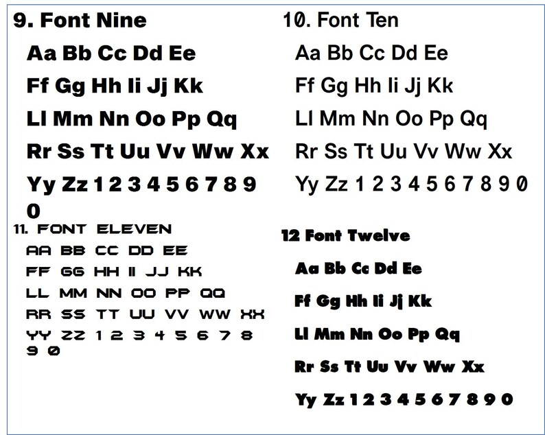 Custom Address Number Vinyl Decal Mailbox Vinyl Decal | Etsy