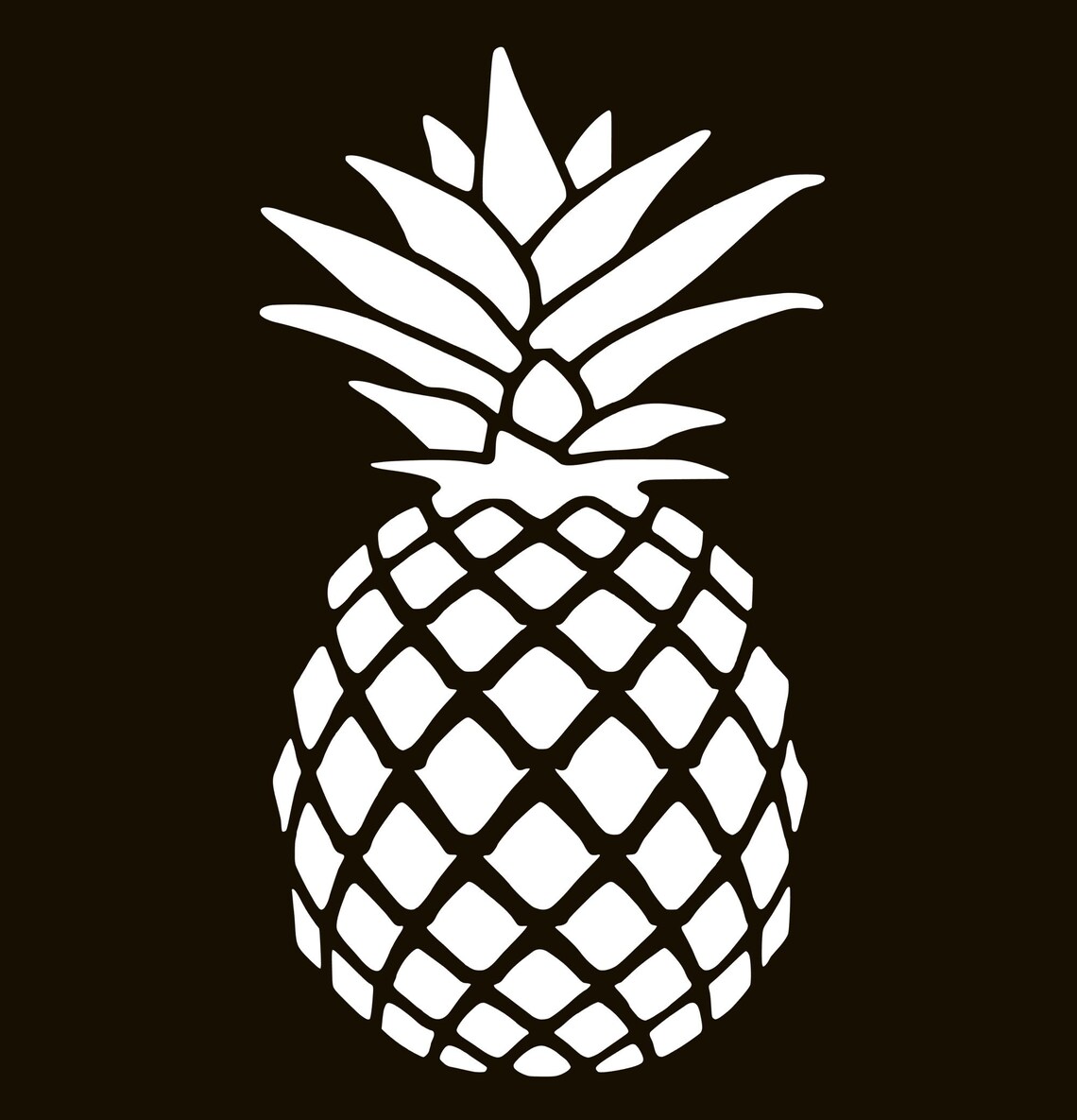 Pineapple Premium Waterproof Vinyl Decal Stickers for Laptop Phone Car ...