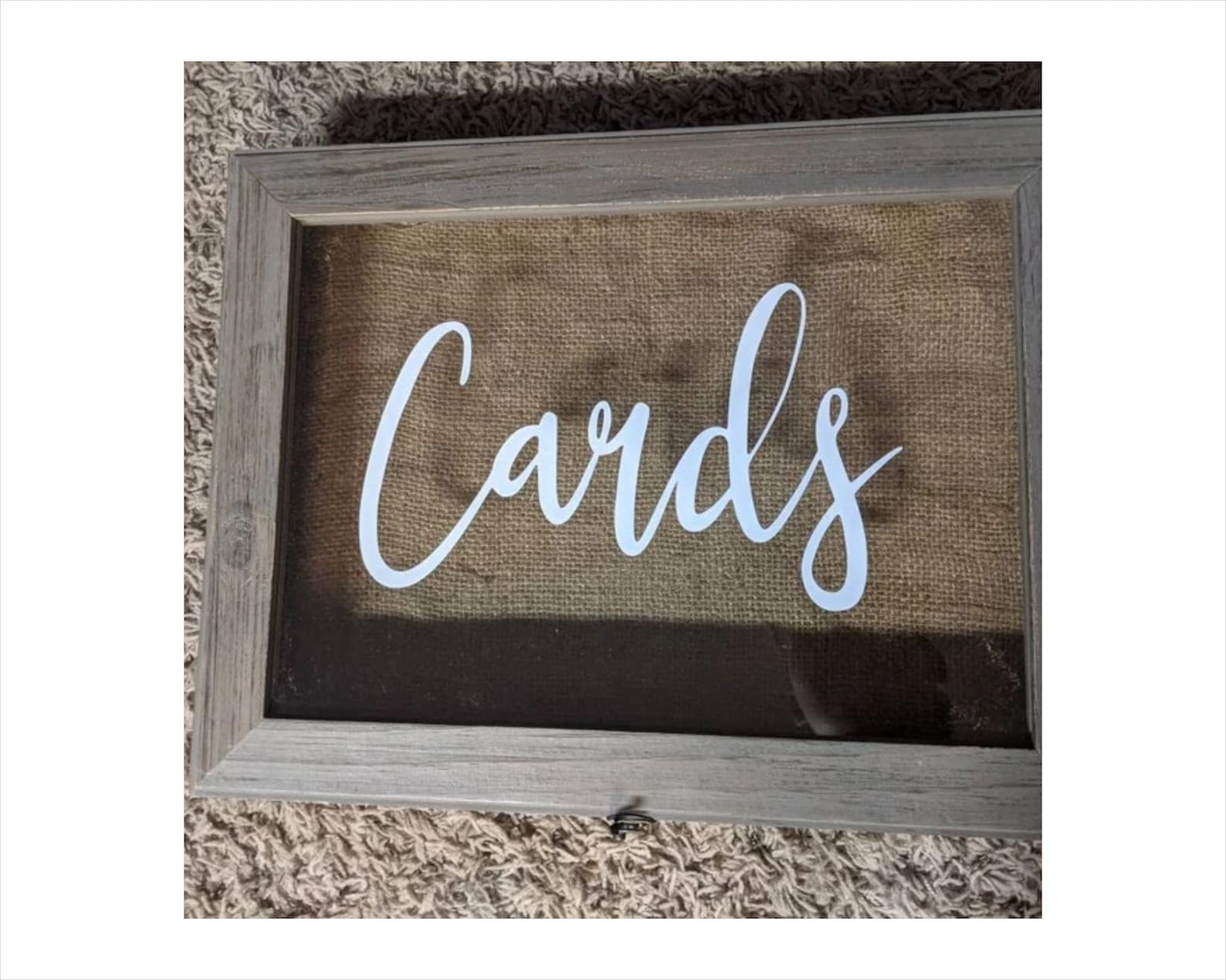 Cards Decal Wedding Card Box Decal Decal Only Wedding - Etsy