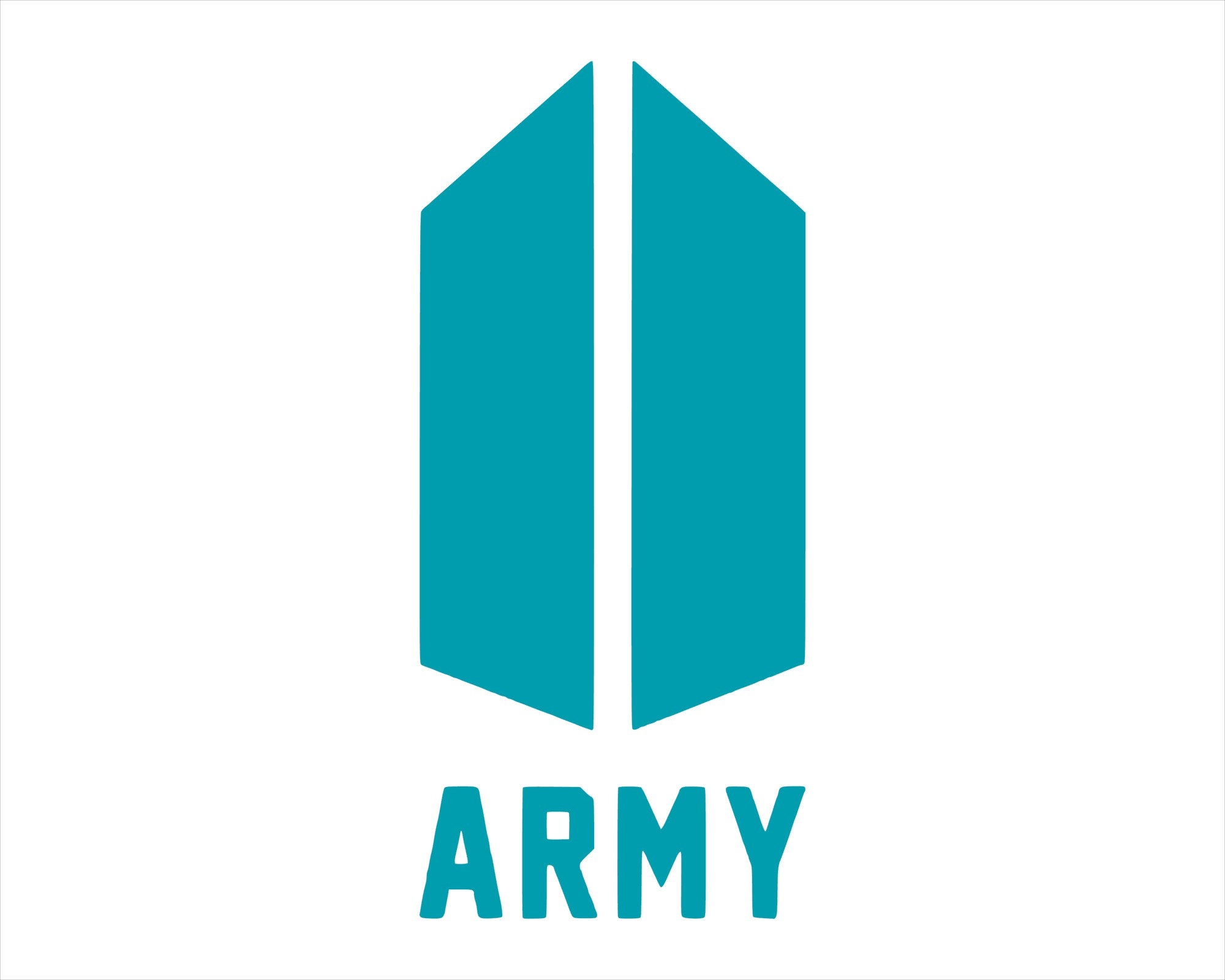 Bts Army New Logo Premium Waterproof Vinyl Decal Stickers for | Etsy
