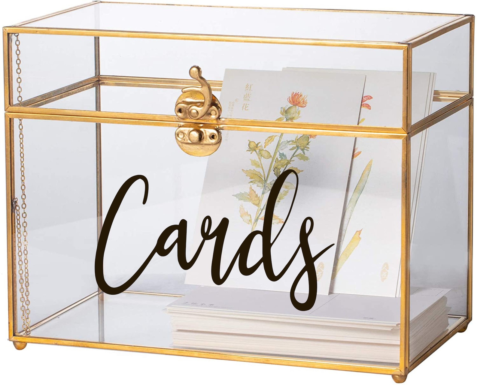 Cards Decal Wedding Card Box Decal Decal Only Wedding - Etsy