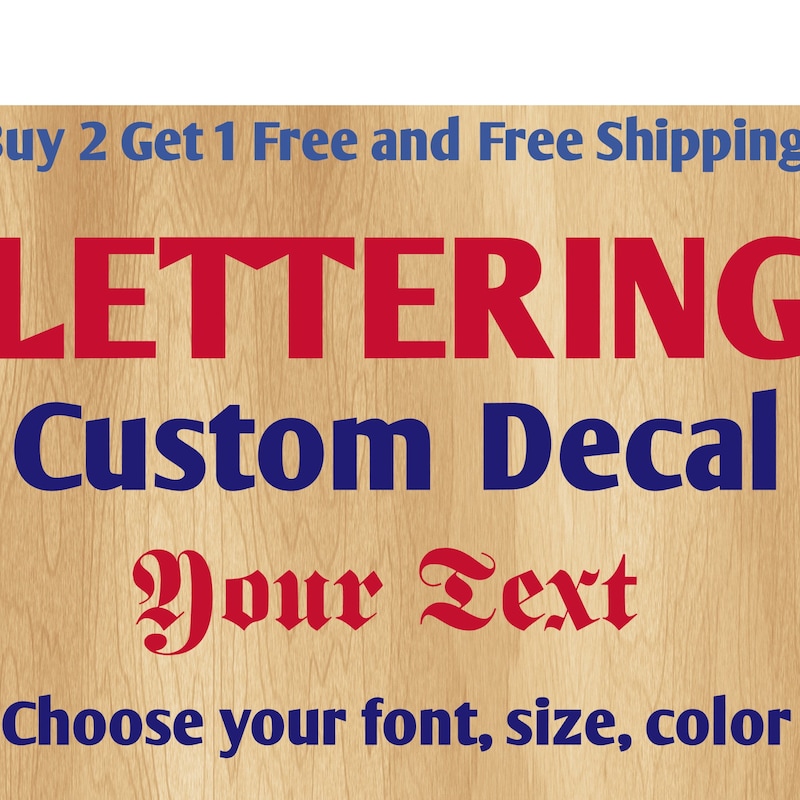 Vinyl Lettering - Etsy
