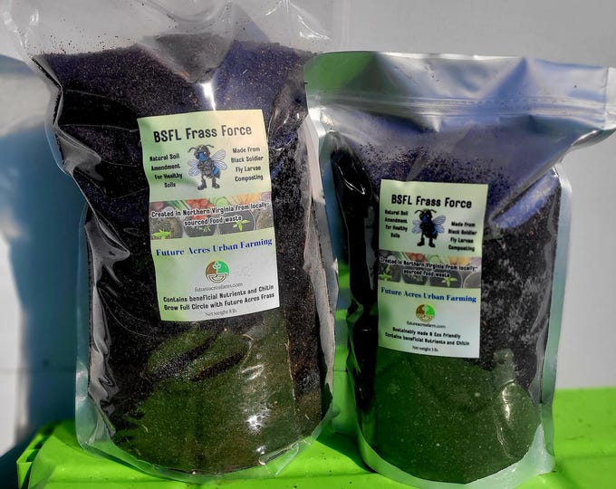 Black Soldier Fly Frass – Organic Plant Fertilizer, Natural Soil ...