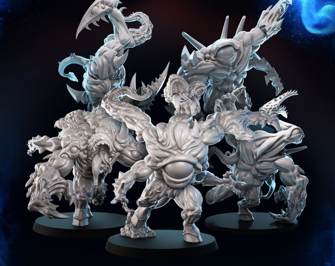 Lesser Demon Changeling Horrors | Set of 10/20/30 Minis | Edge ...