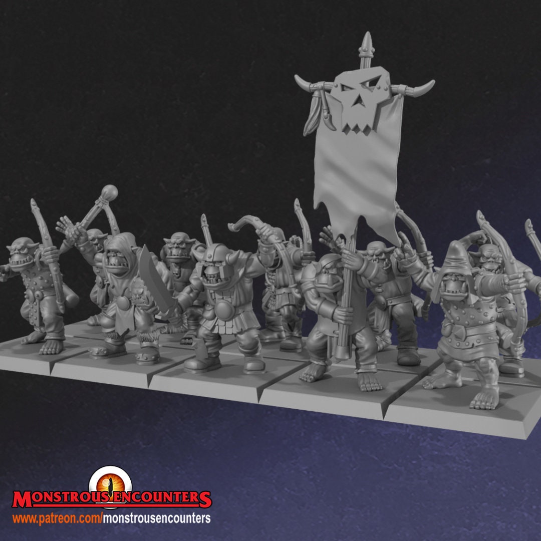 Orc Archers | Orc Shooters - Etsy