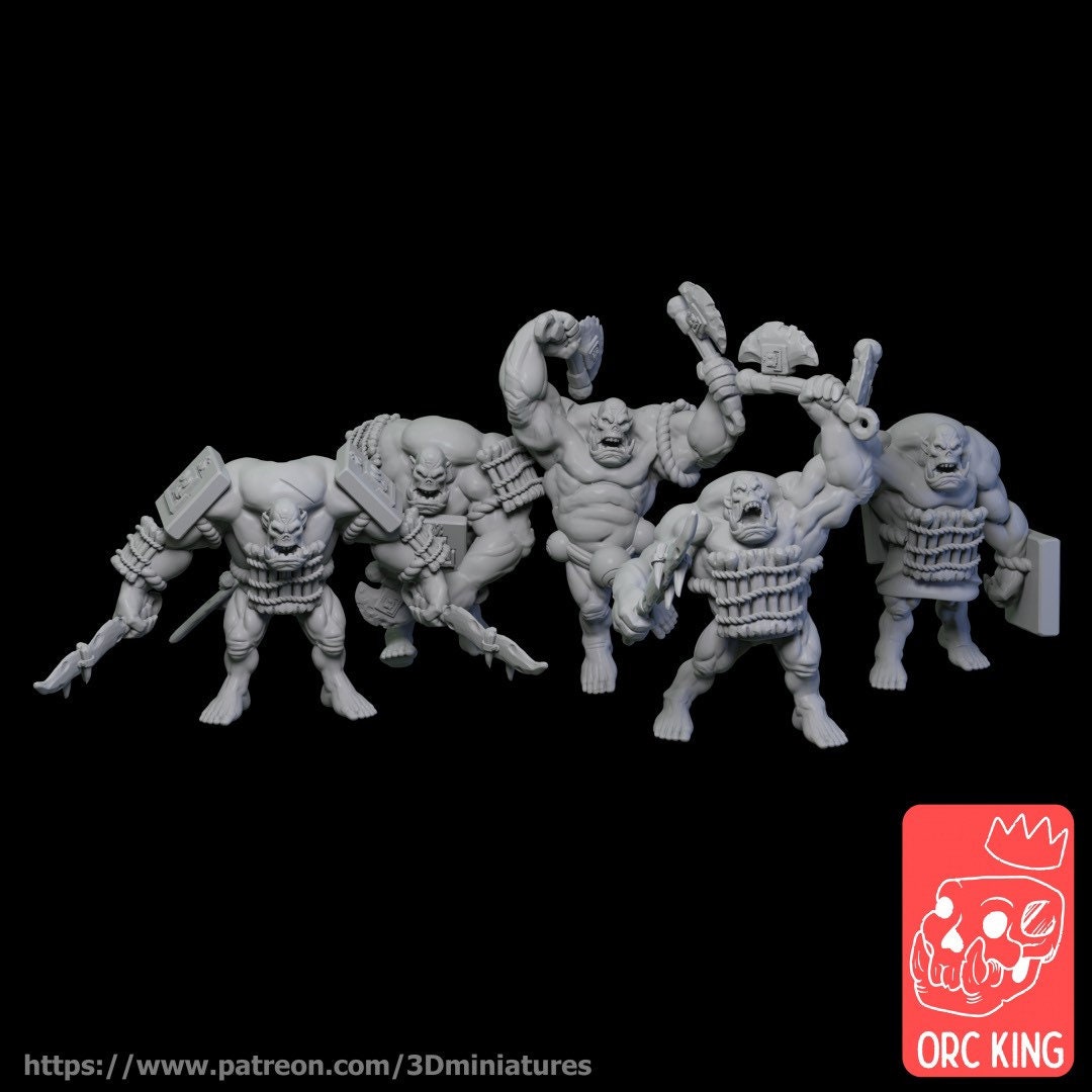 Savage Orcs | Savage Orruks | Bone Splitters - Etsy
