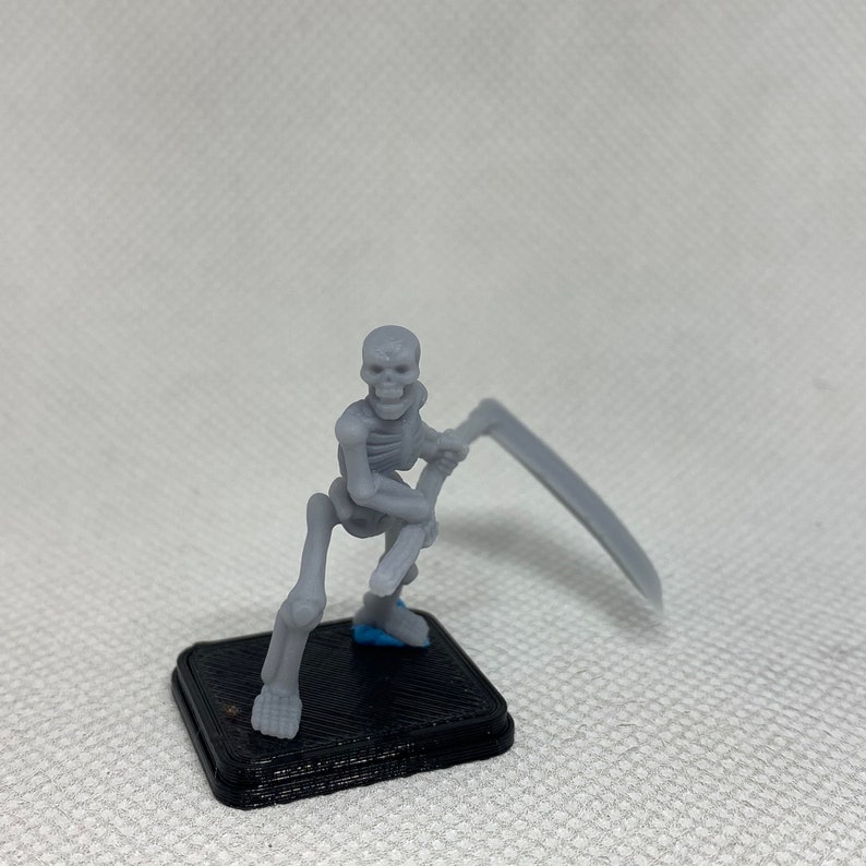 Skeletons With Scythes | Heroquest Monsters | Retro Monsters - Etsy