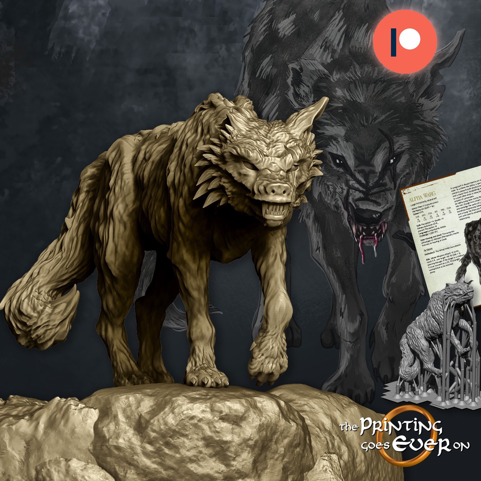 Goblin Riders Goblins Riding Wargs - Etsy