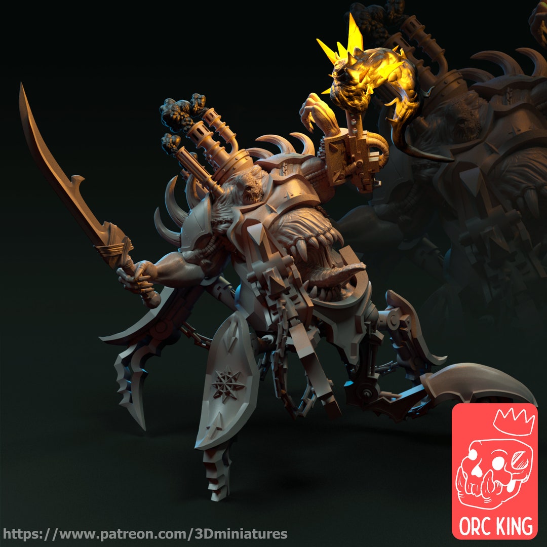 Defiled Chaotic Demon - Etsy