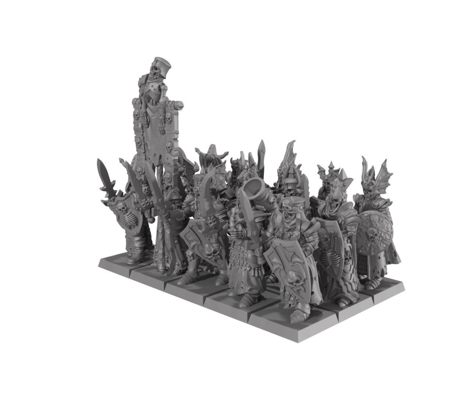 Skeletal Units | Soulblight Gravelords Proxys - Etsy
