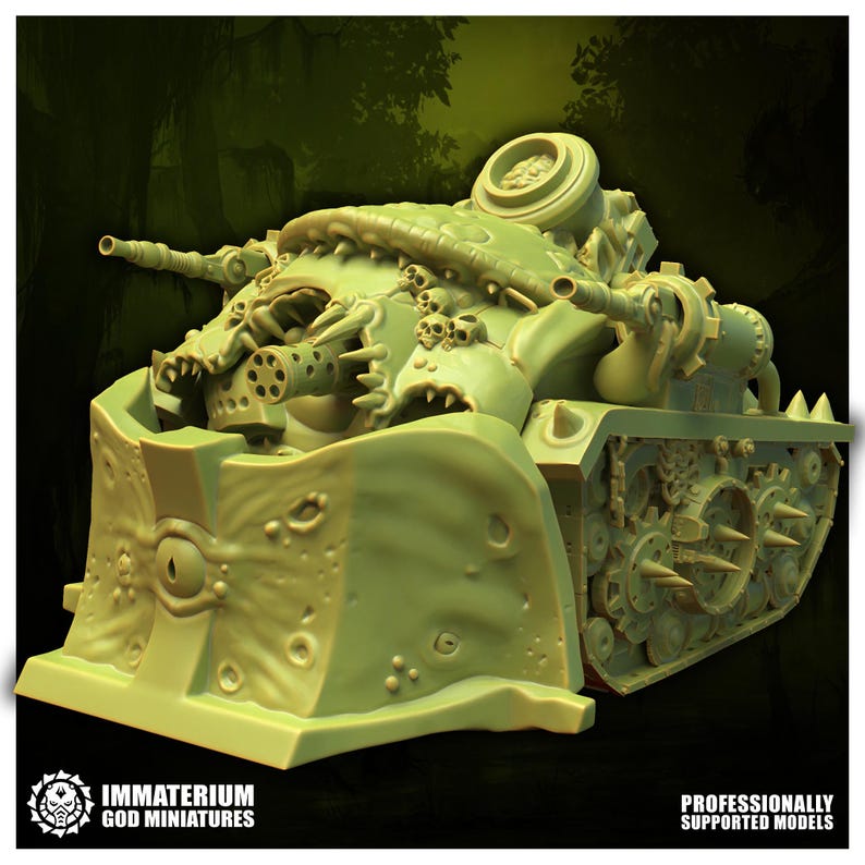 Necrotic Blight Creeper | Heavy Plague Tank - Etsy