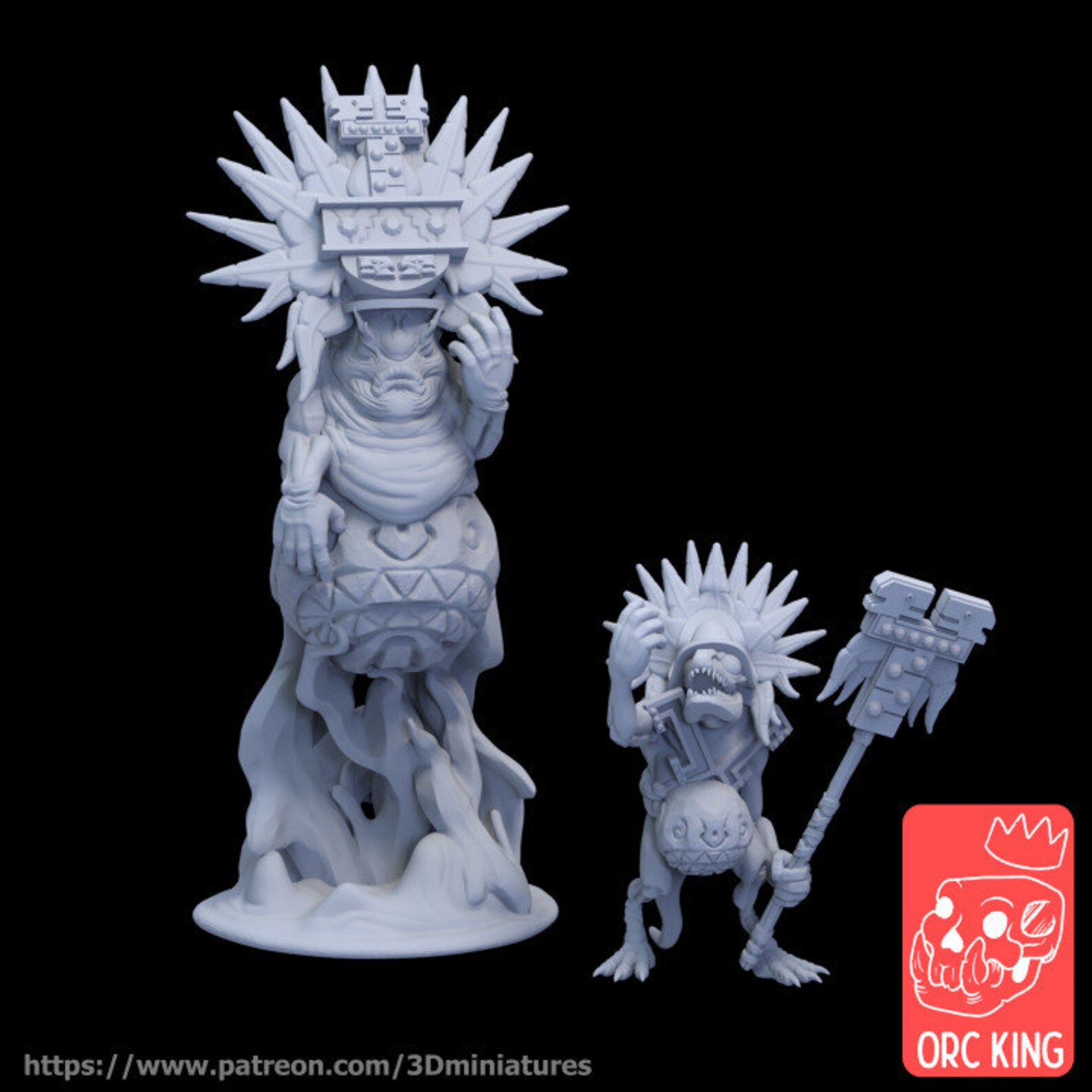 Slaan Chief and Astral Priest / Proxies for Slaan Starmaster - Etsy