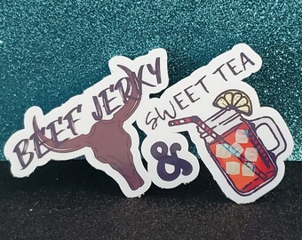 Beef Jerky Stickers - Etsy