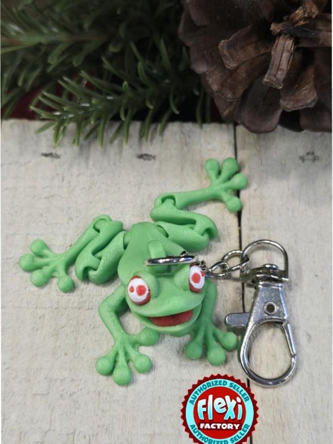 Articulating 3D Printed Frog Keychains, Gifts for Her, Teacher Gifts, Birthday Gifts, Animal ...