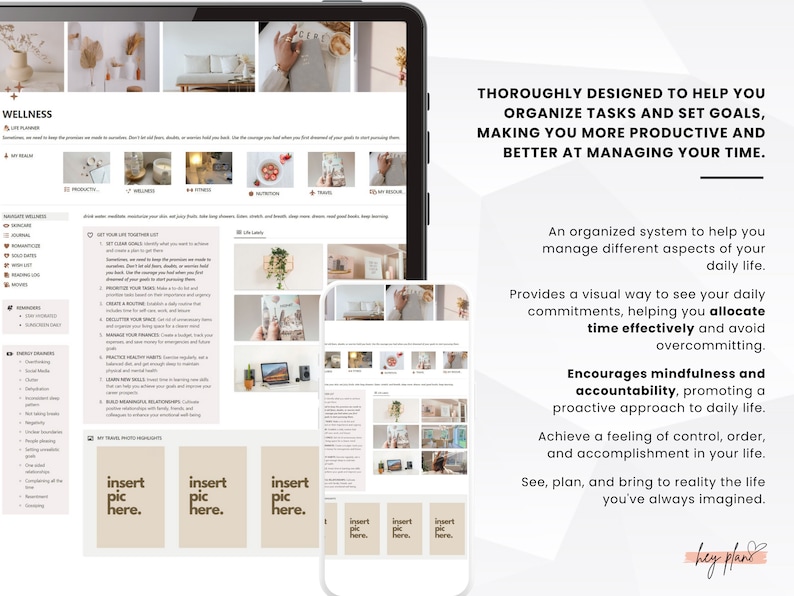 The Ultimate All in One Notion Planner Notion Templates Student Notion ...