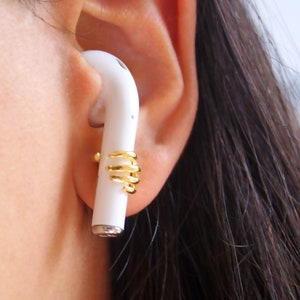 Wireless Holder Earrings, Anti-lost, Hand Earring, Unique Gift, 925 ...