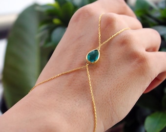 Silver Indian Hand Chain - Etsy