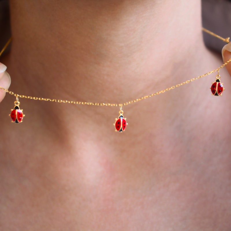 Ladybug Jewelry - Etsy
