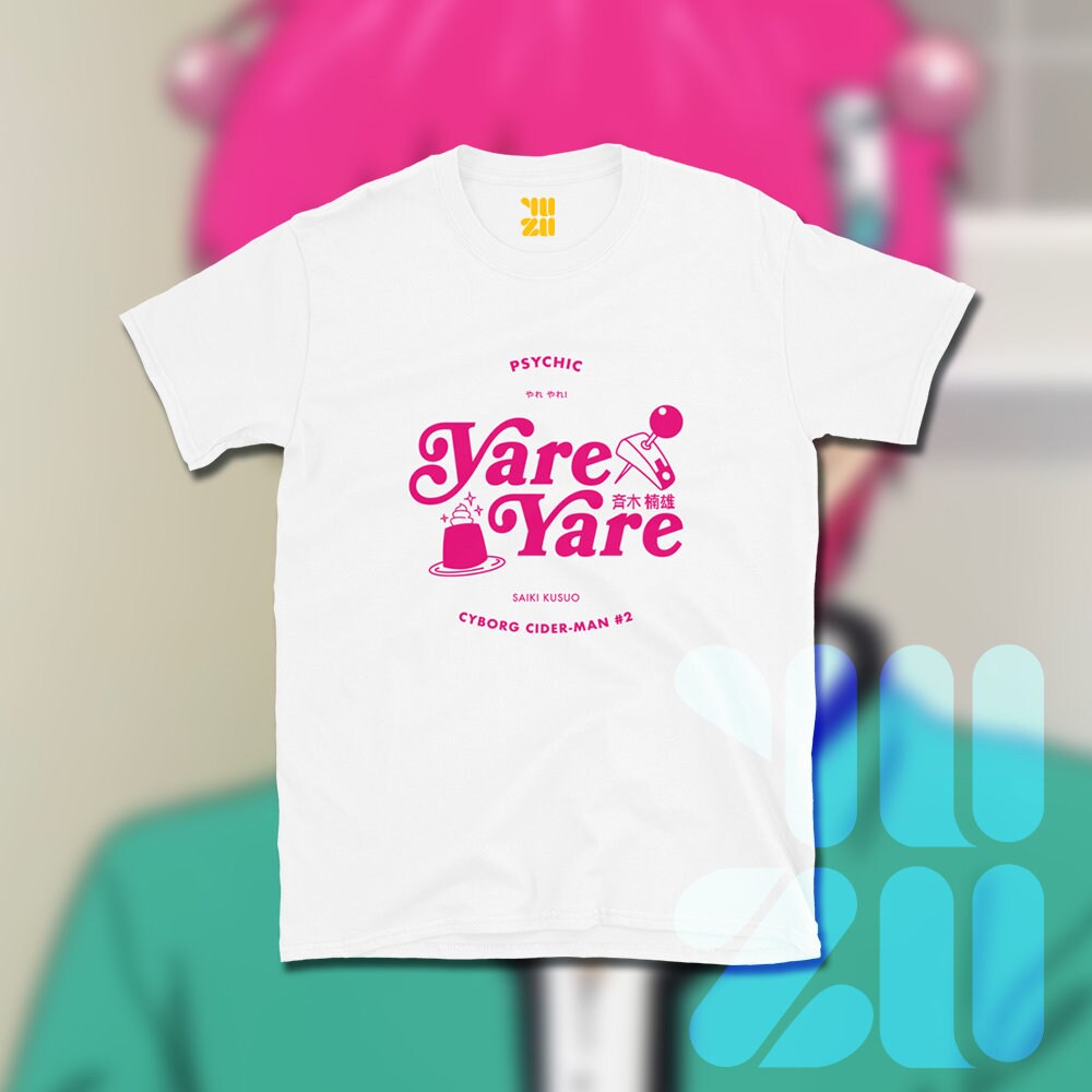 Yare Yare Tee Saiki K Collection - Etsy Australia