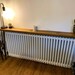 RUSTIC CONSOLE TABLE (narrow) - Radiator Cover, Recycled Scaffold Board ...