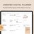 Digital Study Planner Template, Undated Digital Student Planner, iPad ...