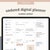 Digital Study Planner Template, Undated Digital Student Planner, iPad ...