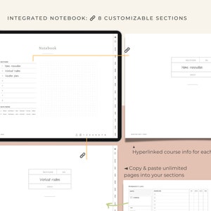 Weekly Digital Planner 2023 Grid Blocks, Goodnotes Habit Tracker Pages ...