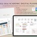 2023-2024 Digital Student Planner iPad Pro, Goodnotes Planner Student ...
