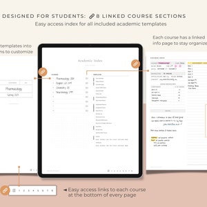 Goodnotes Student Planner, Digital Study Planner Template, Home School ...
