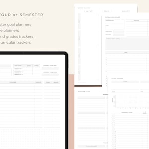 Goodnotes Student Planner, Digital Study Planner Template, Home School ...