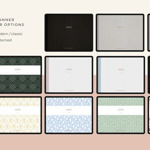 Weekly Digital Planner 2023 Grid Blocks, Goodnotes Habit Tracker Pages ...