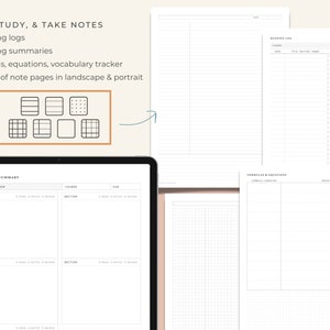 Goodnotes Student Planner, Digital Study Planner Template, Home School ...