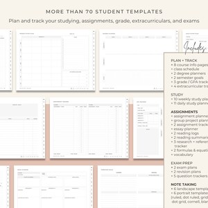 2023-2024 Digital Student Planner iPad Pro, Goodnotes Planner Student ...