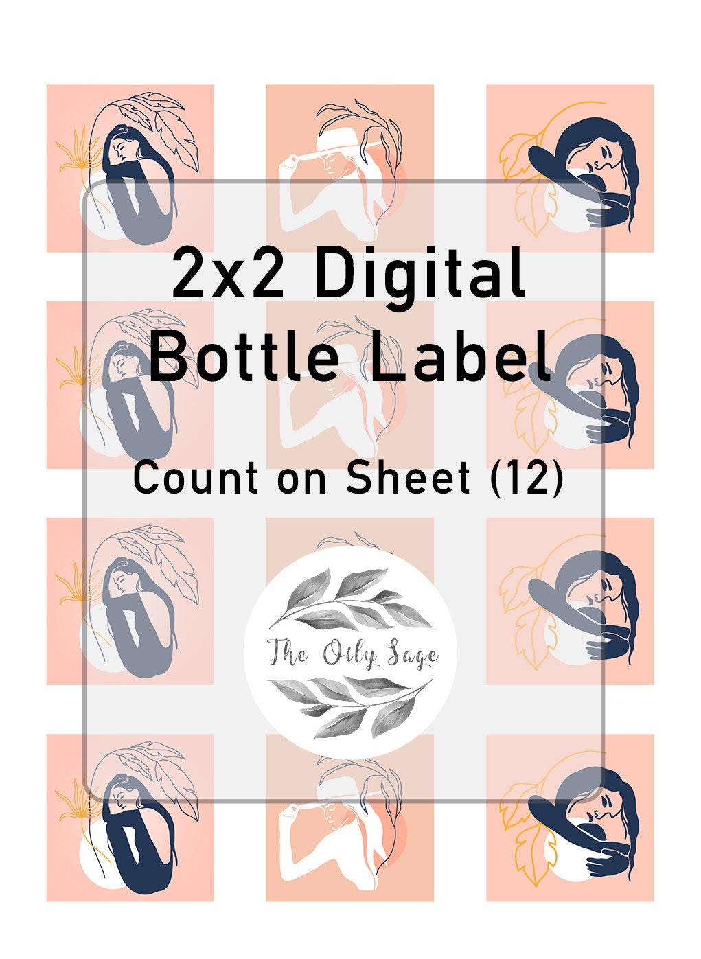 PRINTABLE Essential Oil Labels, Essential Oil Digital Downloads, Oil ...