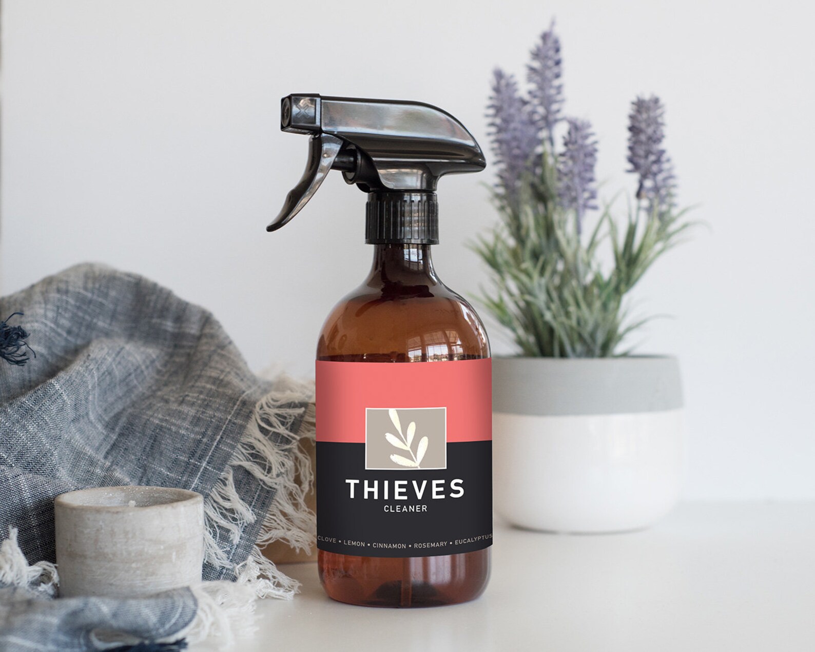 PRINTABLE Thieves Modern Labels, Essential Oil Digital Downloads, Oil ...