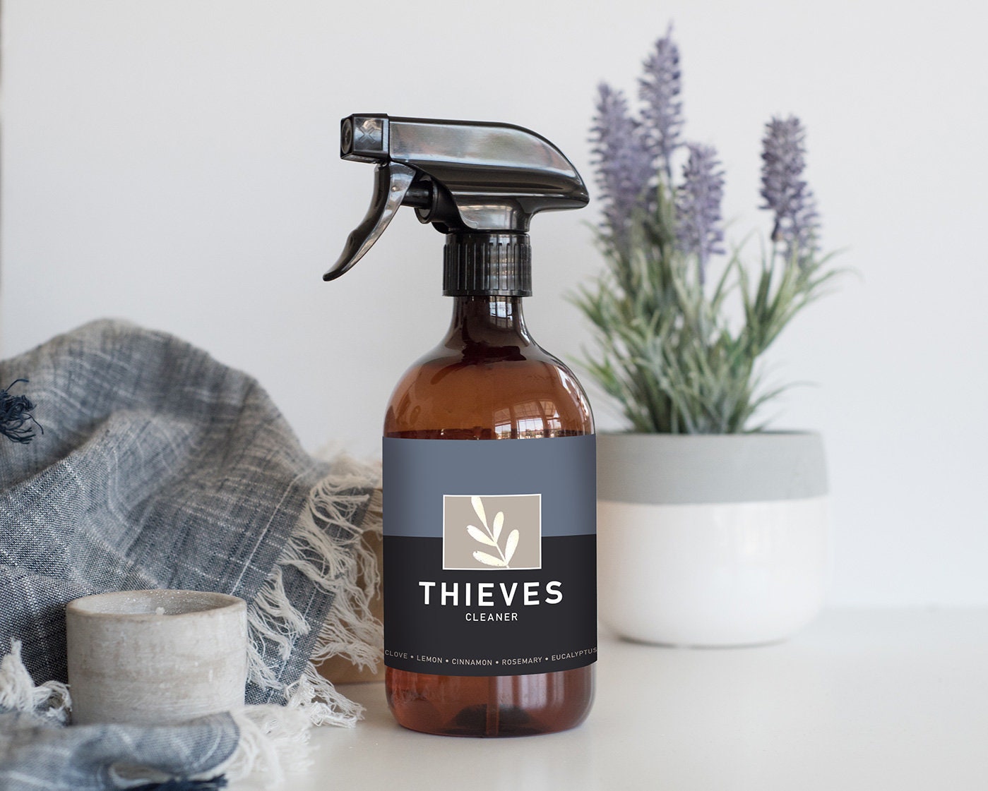 PRINTABLE Thieves Modern Labels, Essential Oil Digital Downloads, Oil ...