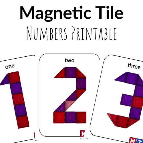 Magnetic Tile Upper Case Alphabet Printable / Digital Download - Etsy