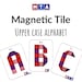 Magnetic Tile Upper Case Alphabet Printable / Digital Download - Etsy UK