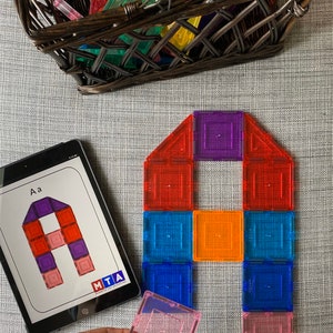 Magnetic Tile Upper Case Alphabet Printable / Digital Download - Etsy UK