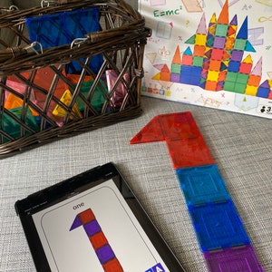 Magnetic Tile Numbers Printable / Digital Download - Etsy