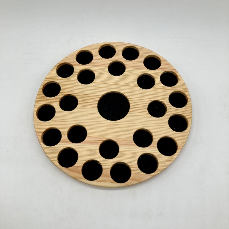 Round Oil Stand for E.g. 24 X 15ml E.g. for Doterra Oil Storage Oil ...