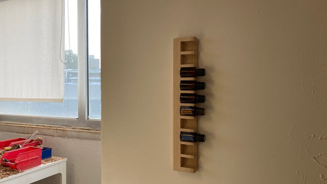 Pack of 10 Wall Shelves and Stands in ONE for E.g. Doterra 15ml ...
