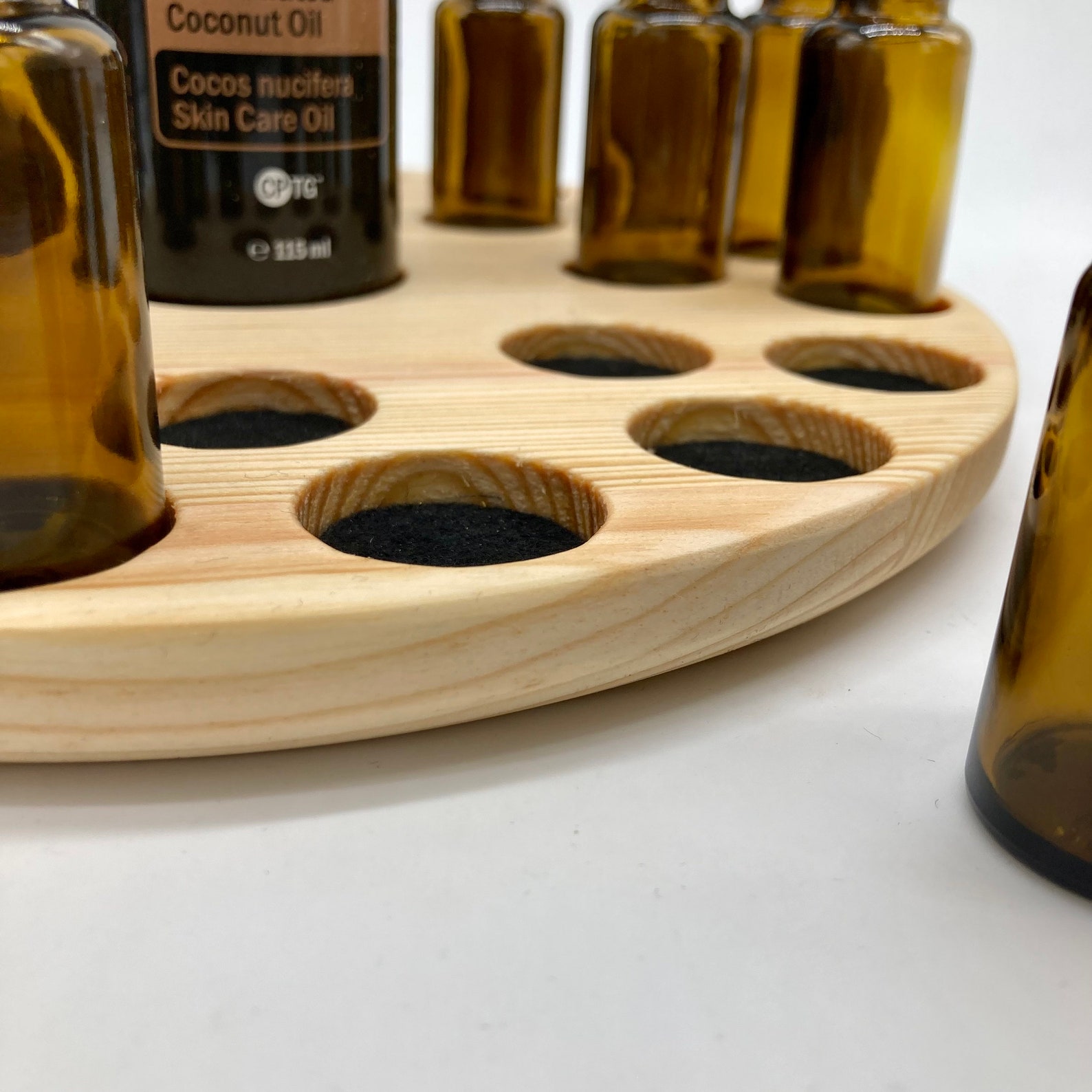 Round Oil Stand for E.g. 24 X 15ml E.g. for Doterra Oil Storage Oil ...