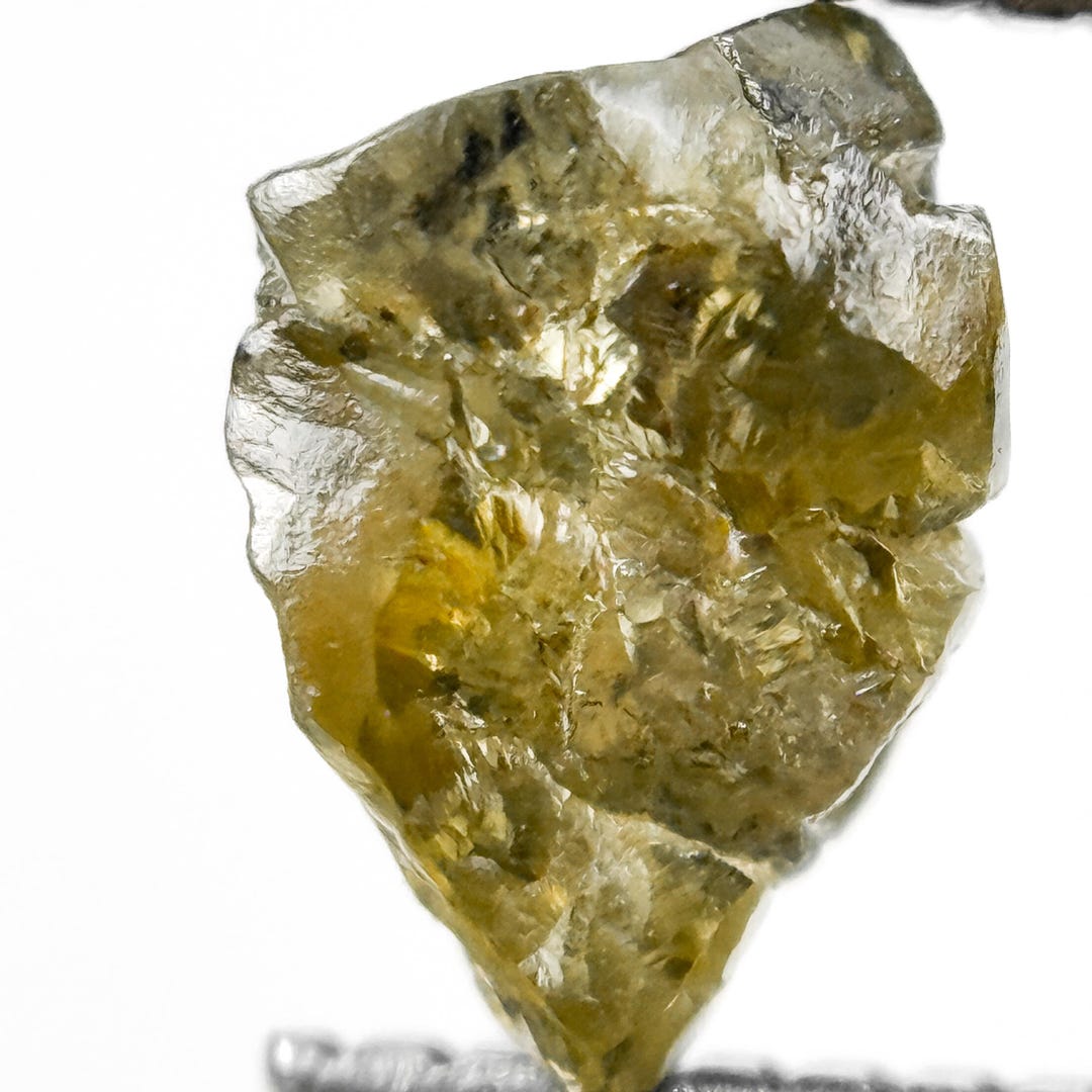 1.33 Ct Olive Yellow Rough Diamond , Raw Uncut Natural Fancy Color ...