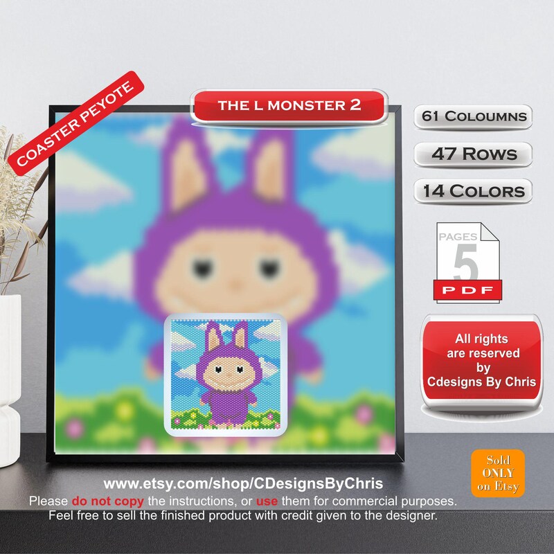 Labubu Stitch Pattern - Etsy