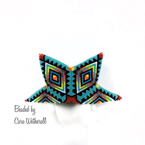 3d Star Native 1 Peyote Beading Pattern PDF Pattern Instant Download - Etsy