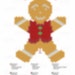 Gingerbread Family Set of 5 - Etsy