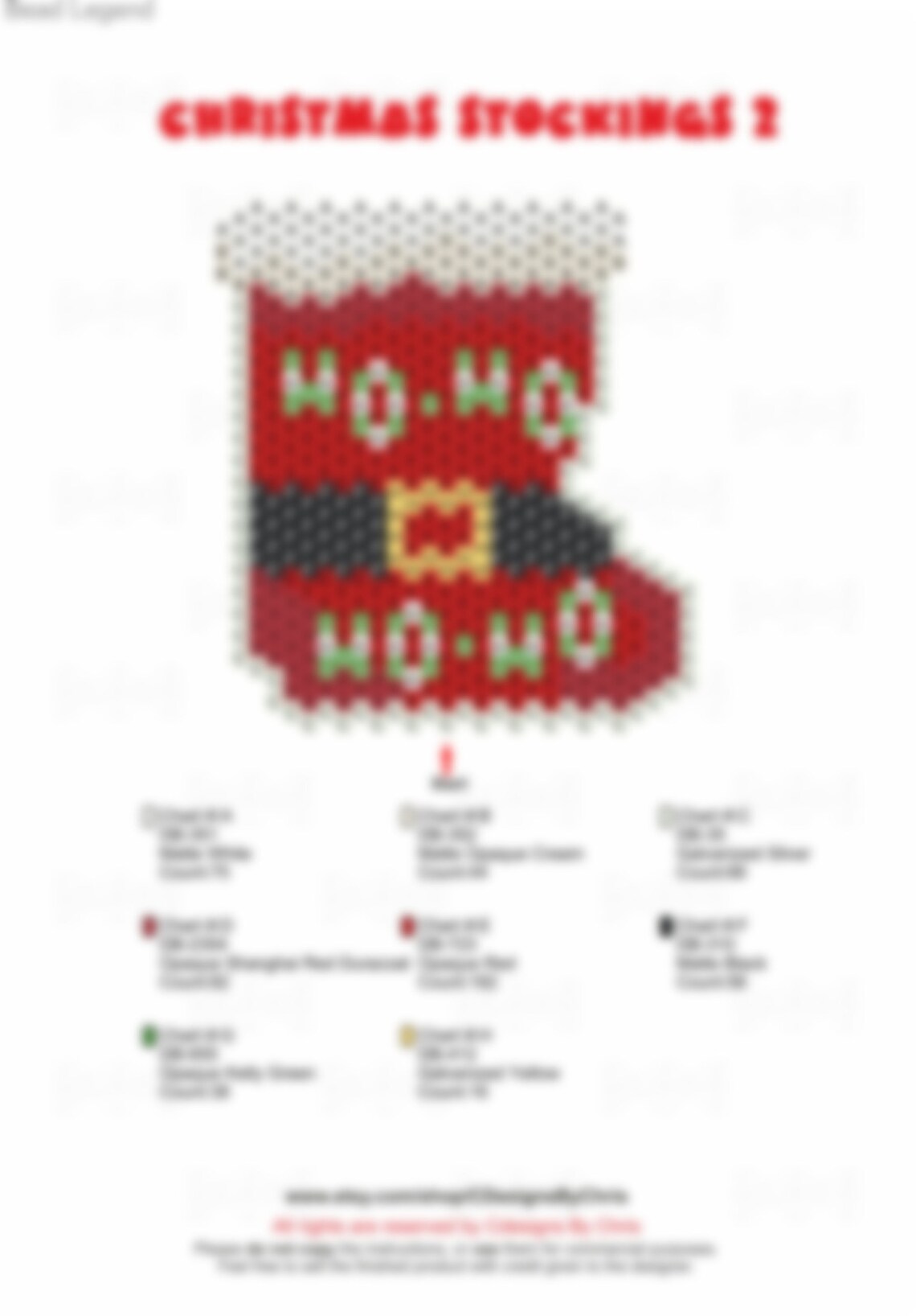 Christmas Stockings 2 Set of 5 - Etsy