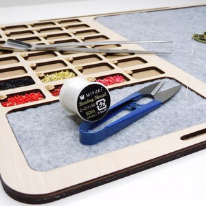 XXXL BEADER STATION ® Beads Container, Craft Organizer Box for Jewelry ...